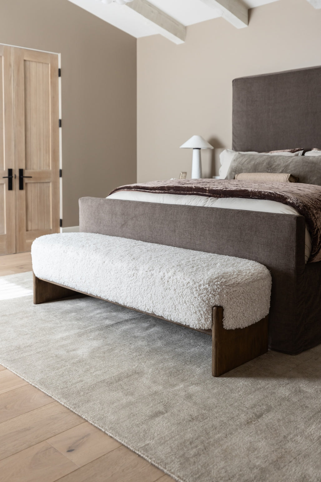 Kirby Accent Bench - Andes Natural