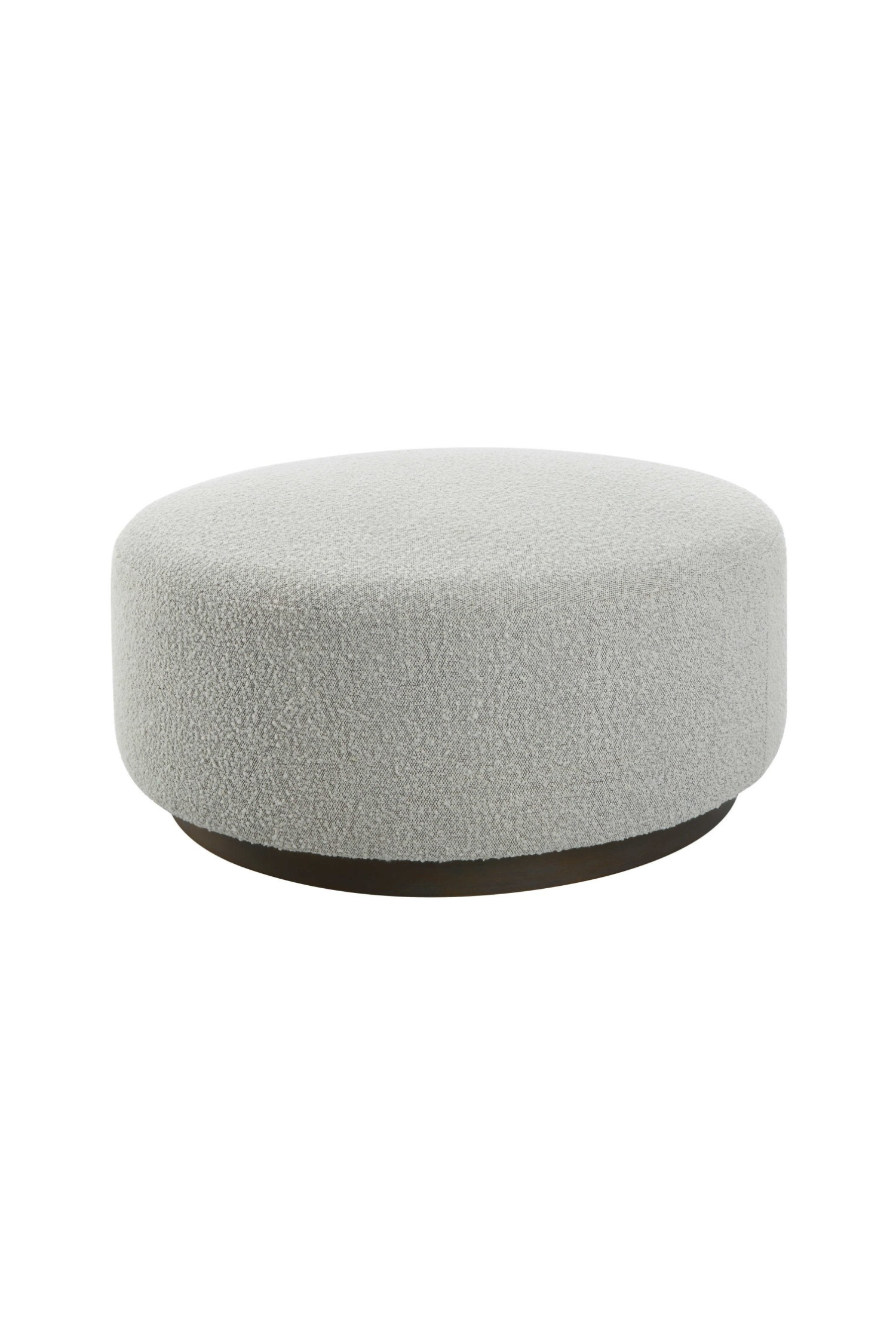 Aviva Large Ottoman - Grey - THELIFESTYLEDCO Shop