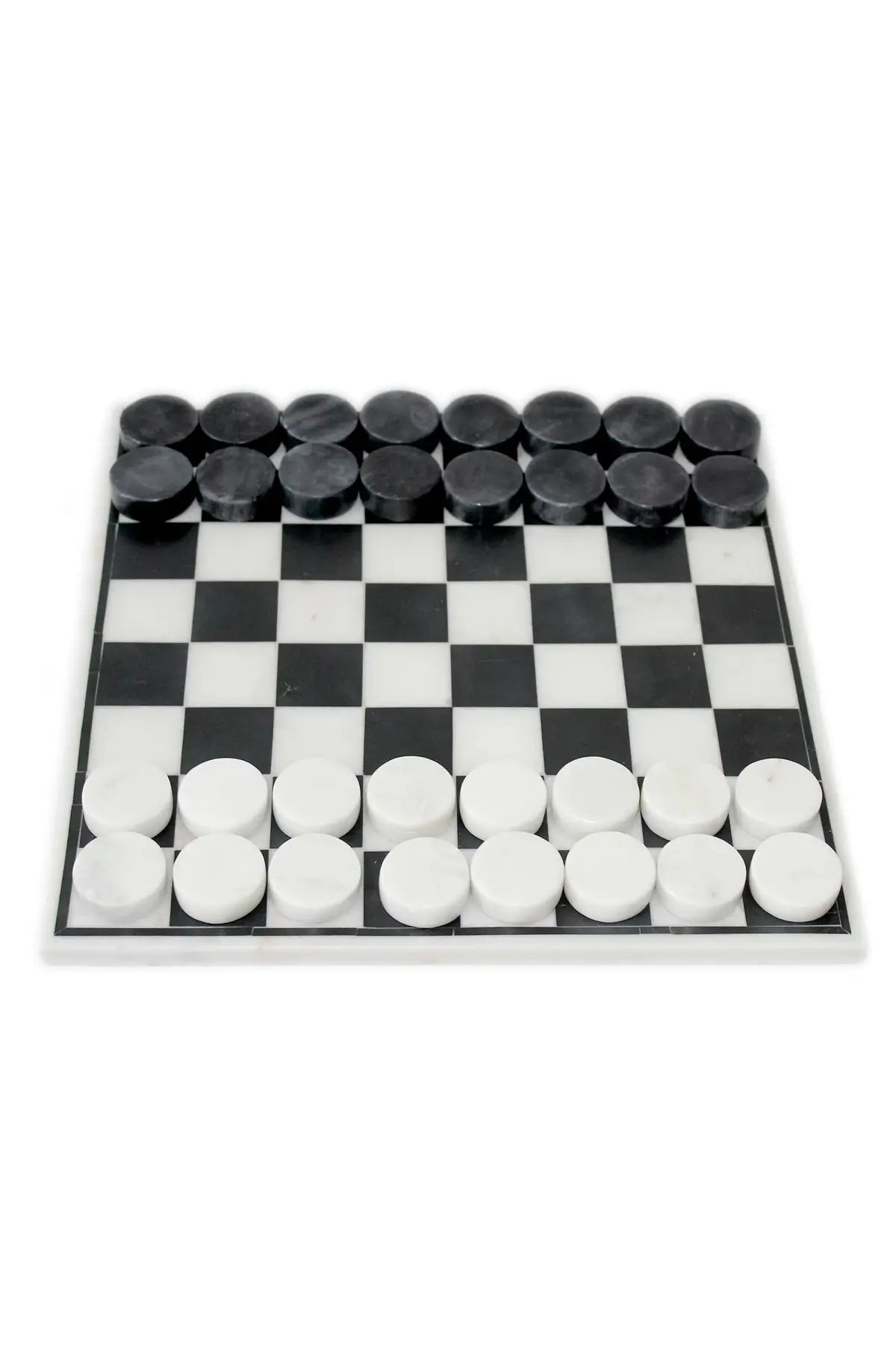 Teranova Marble Checkers Set