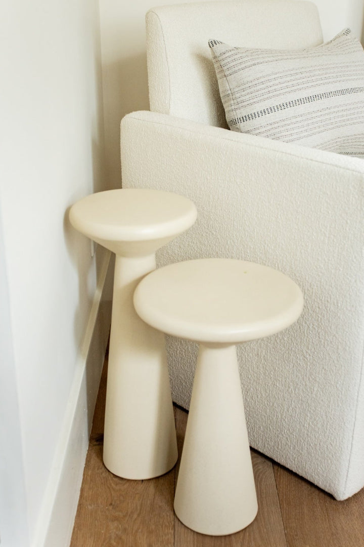 Ravine Concrete Accent Tables - Set Of 2 - 2 Colors