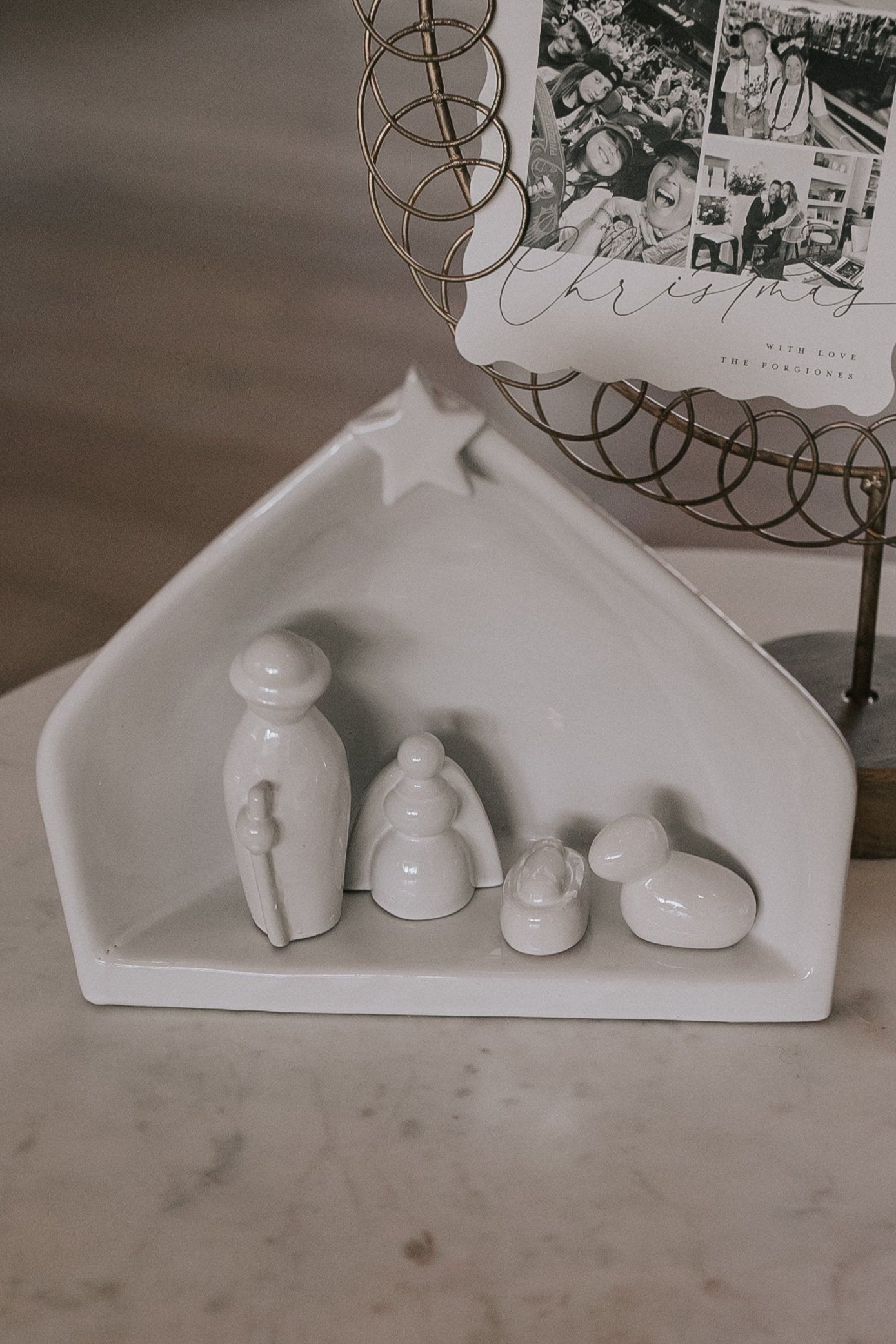 Snow Angel Nativity Scene - THELIFESTYLEDCO Shop