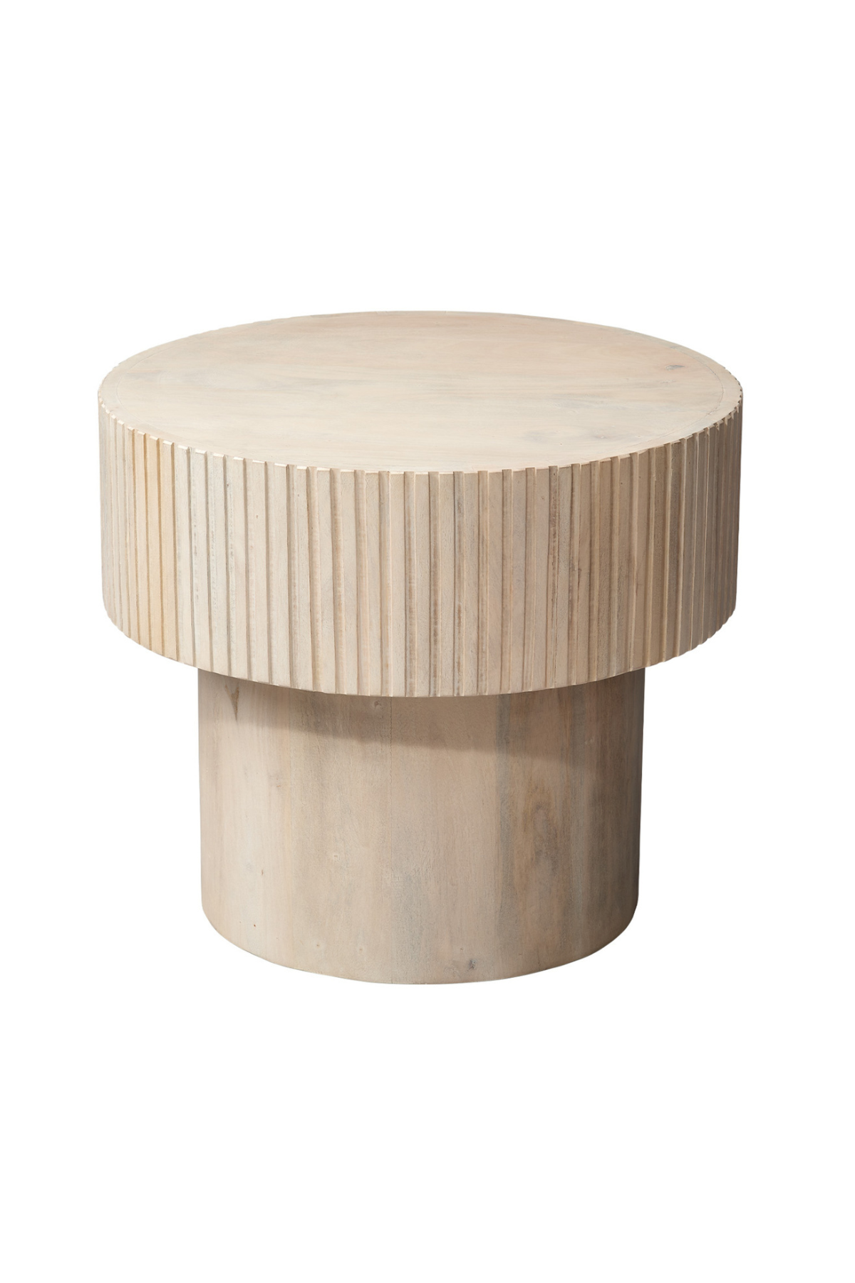 Notch Round Side Table