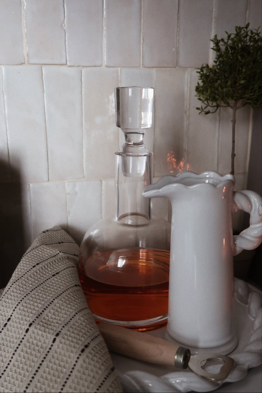 Lee Crystal Decanter