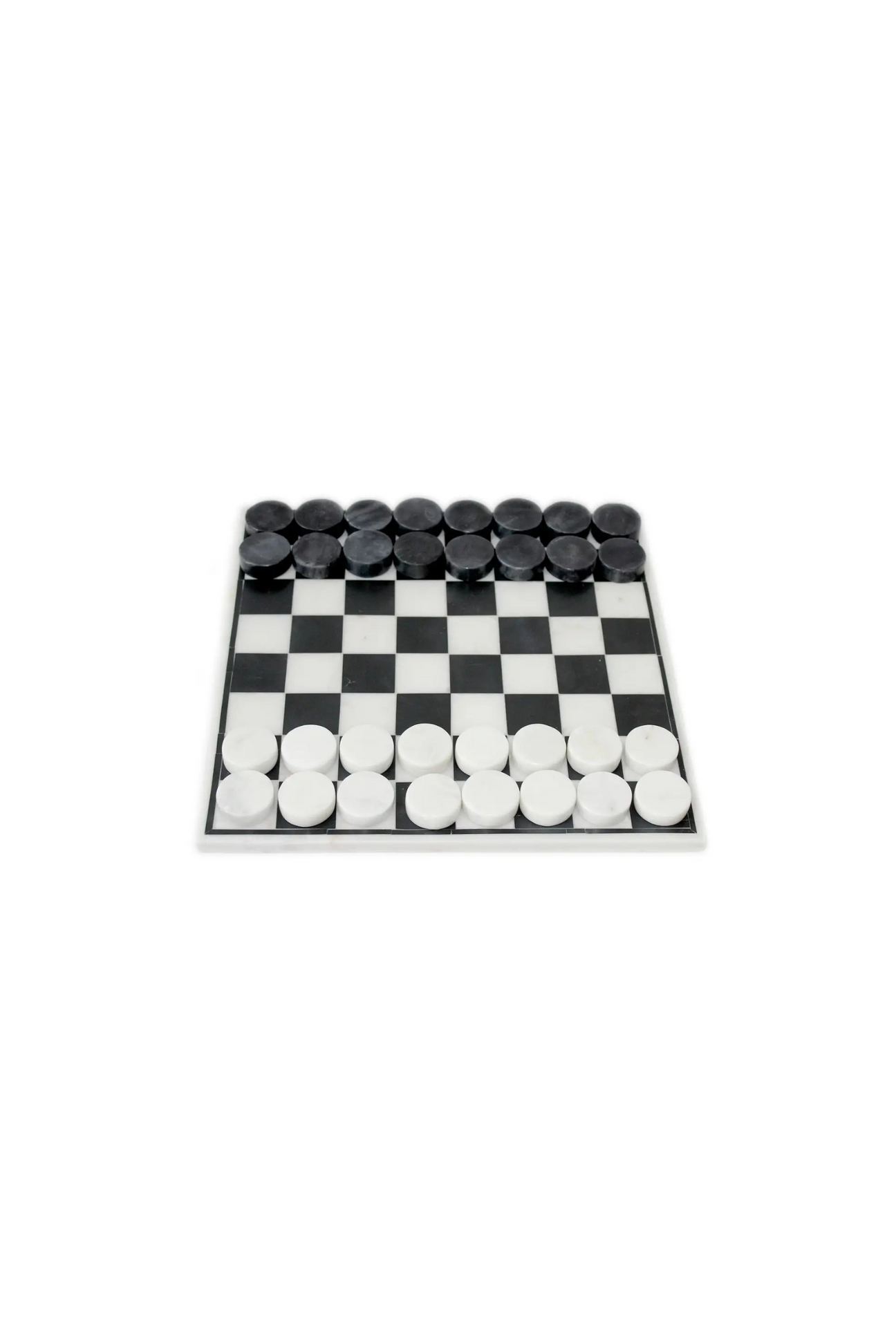 Teranova Marble Checkers Set