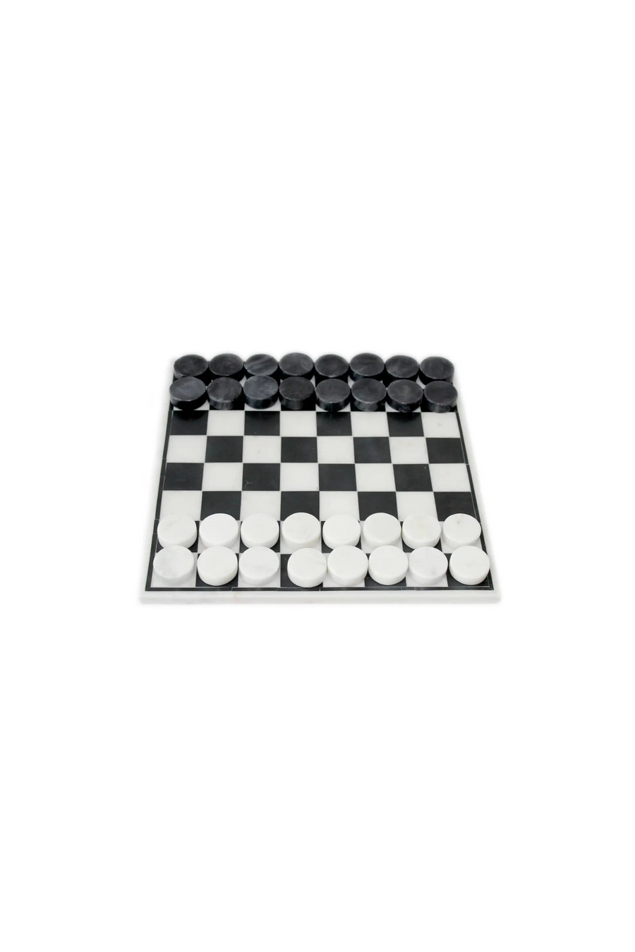 Teranova Marble Checkers Set