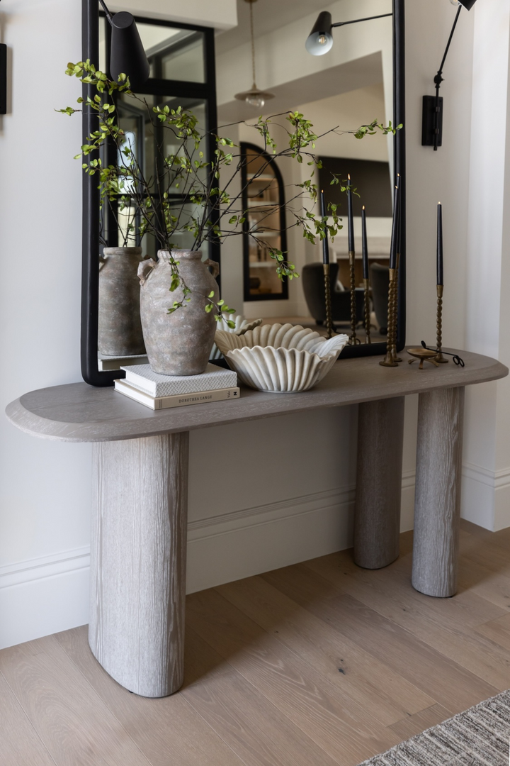 Rhema Washed Ash Console Table