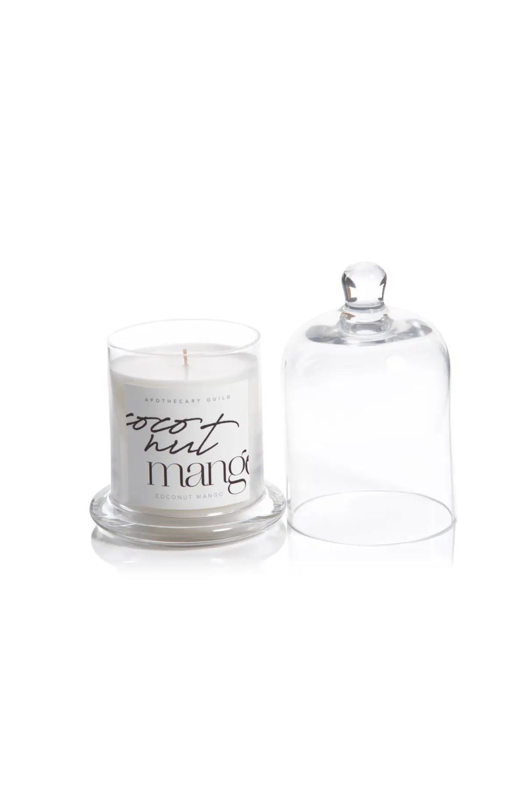 Maude Candle Jar with Glass Dome