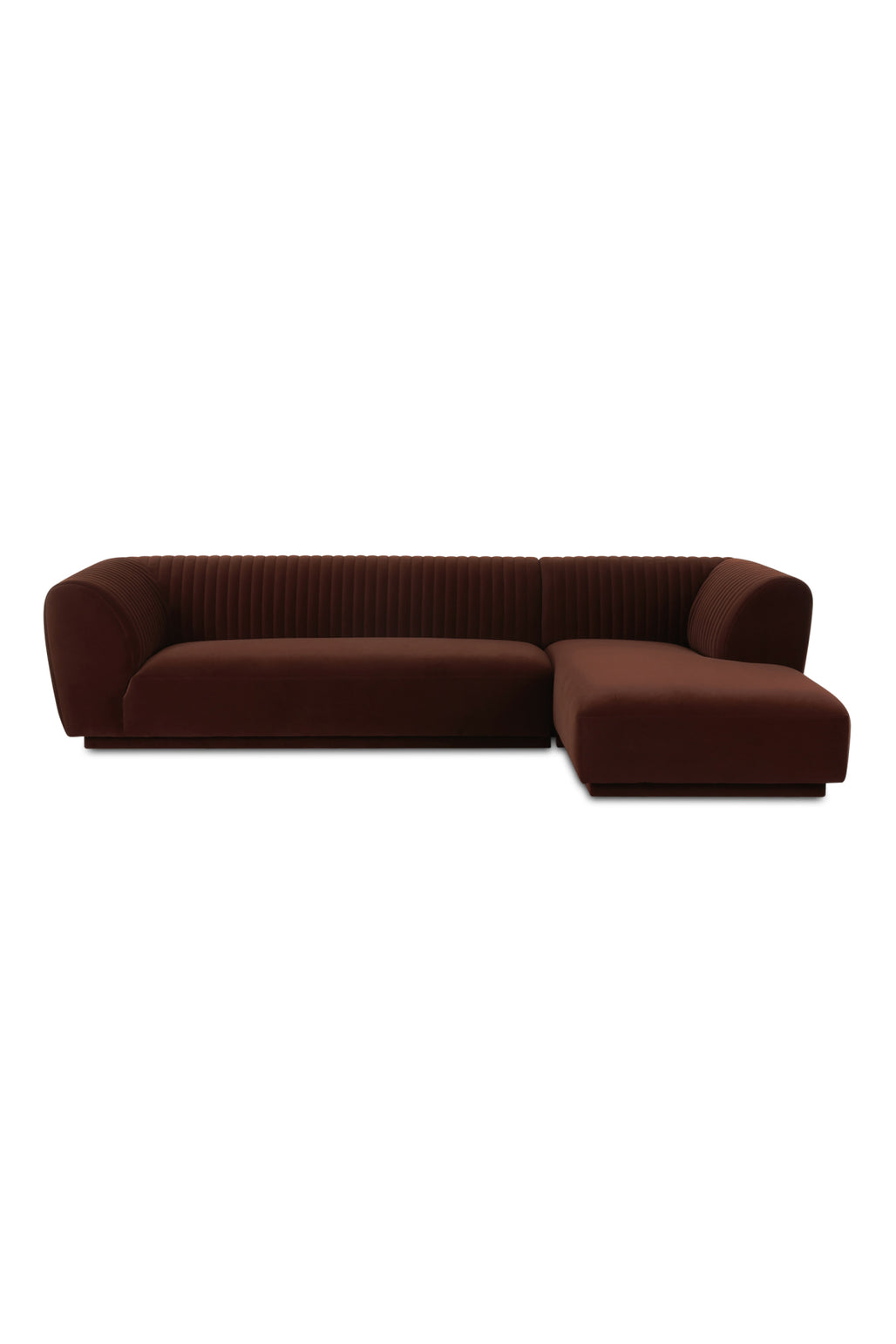 Zandro Sectional - Warm Brown